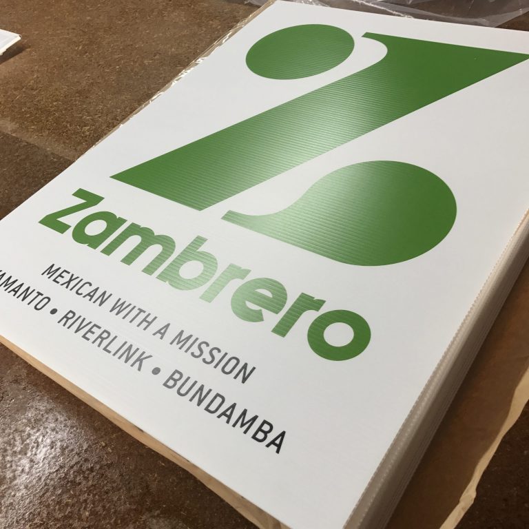 Corflute Signs | Myla Graphics